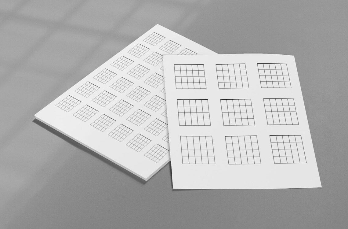 Blank Guitar Chord Charts for Beginners Printable at Home on - Etsy