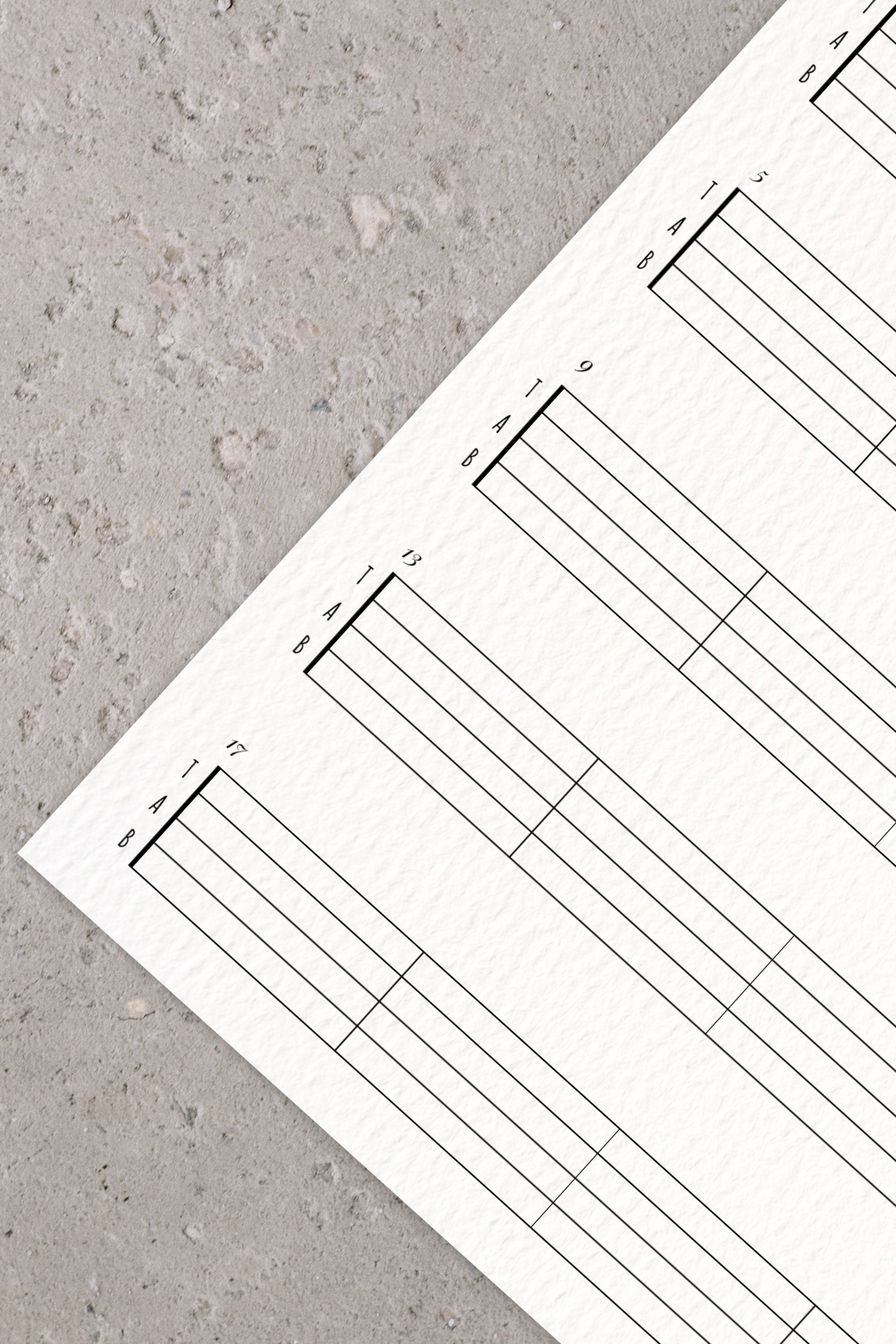 5-string Bass Tabs With Scale Charts for Beginners (printable PDF) - Etsy
