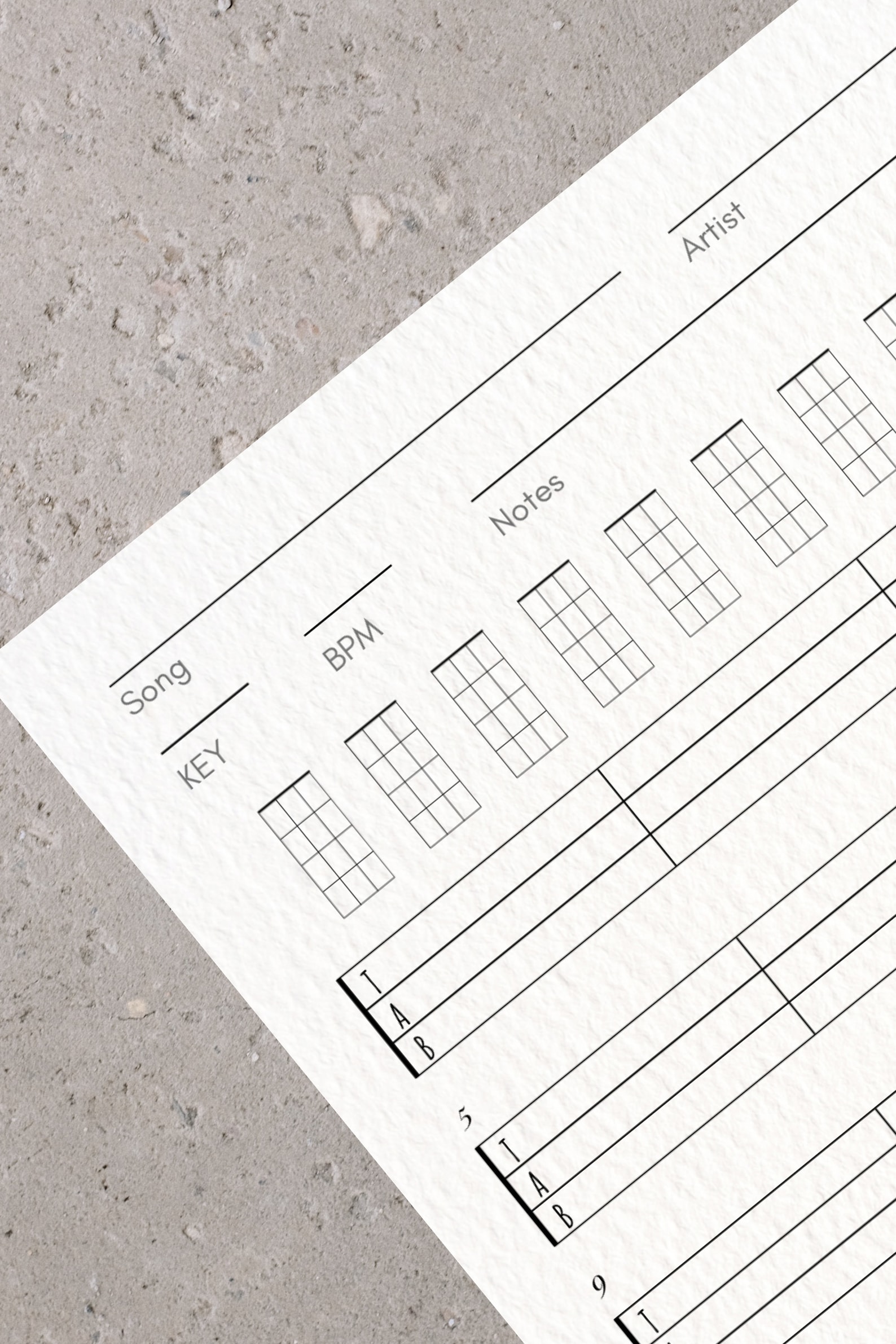 Blank Mandolin Tablature Sheets: Printable Music Paper (PDF) - Etsy