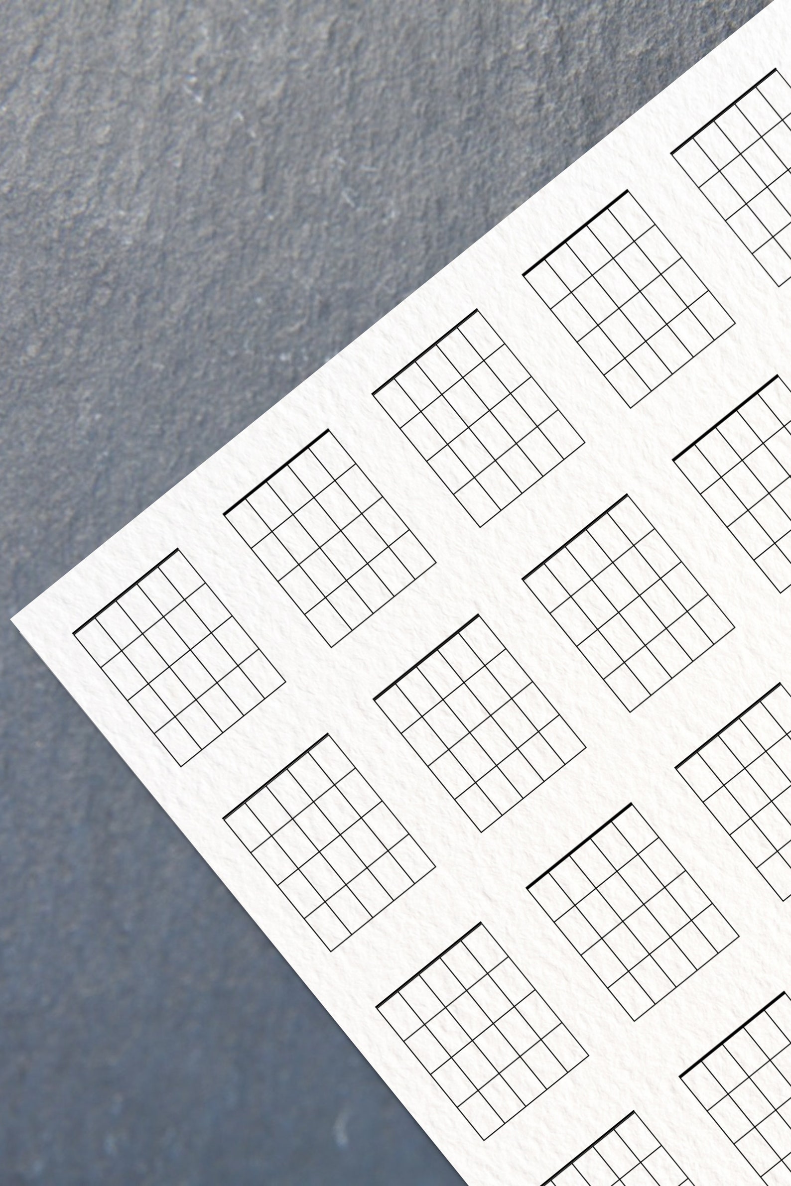 Blank Guitar Chord Charts for Beginners Printable at Home on Standard ...