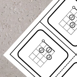 Ukulele Chord Flash Cards for Beginners With Bonus Chord Sheet ...