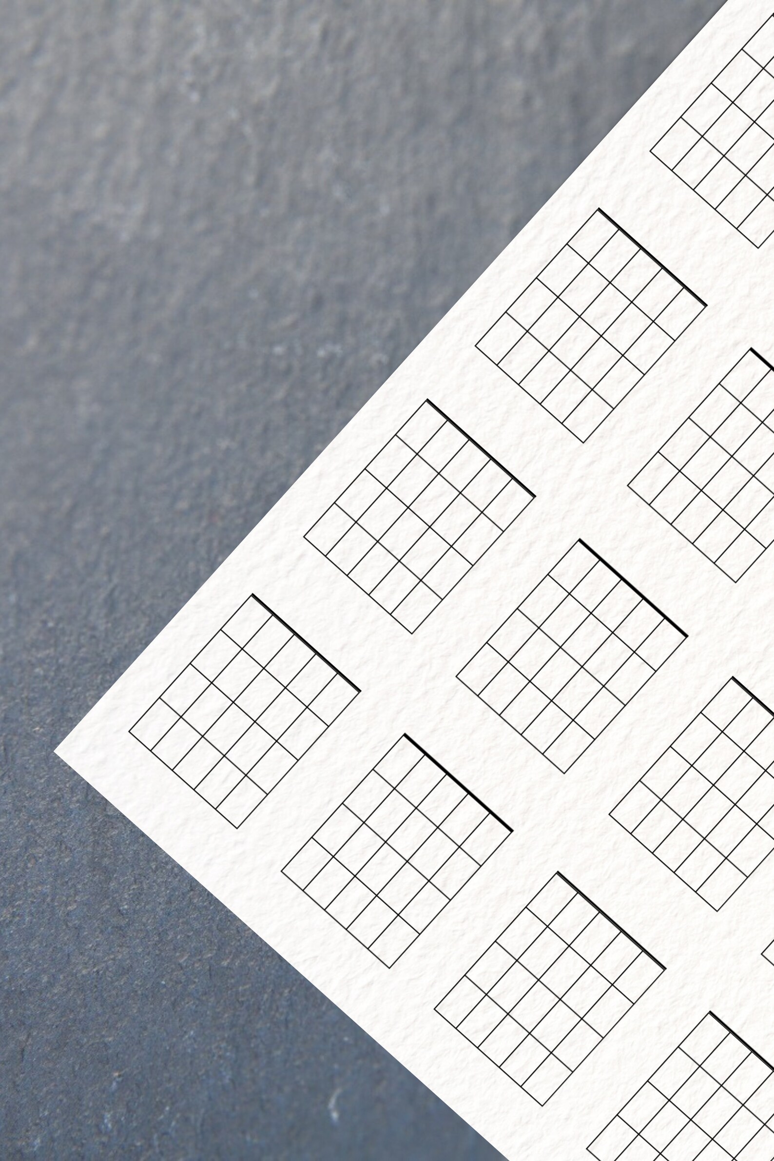 Blank Guitar Chord Charts for Beginners Printable at Home on - Etsy