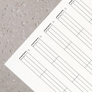 Blank Mandolin Tablature Sheets: Printable Music Paper (PDF) - Etsy