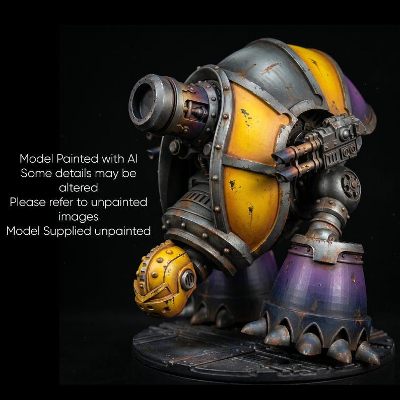 IMPERIAL WARDEN KNIGHT - Large Attack Mech Walker - Charlie Bot ...
