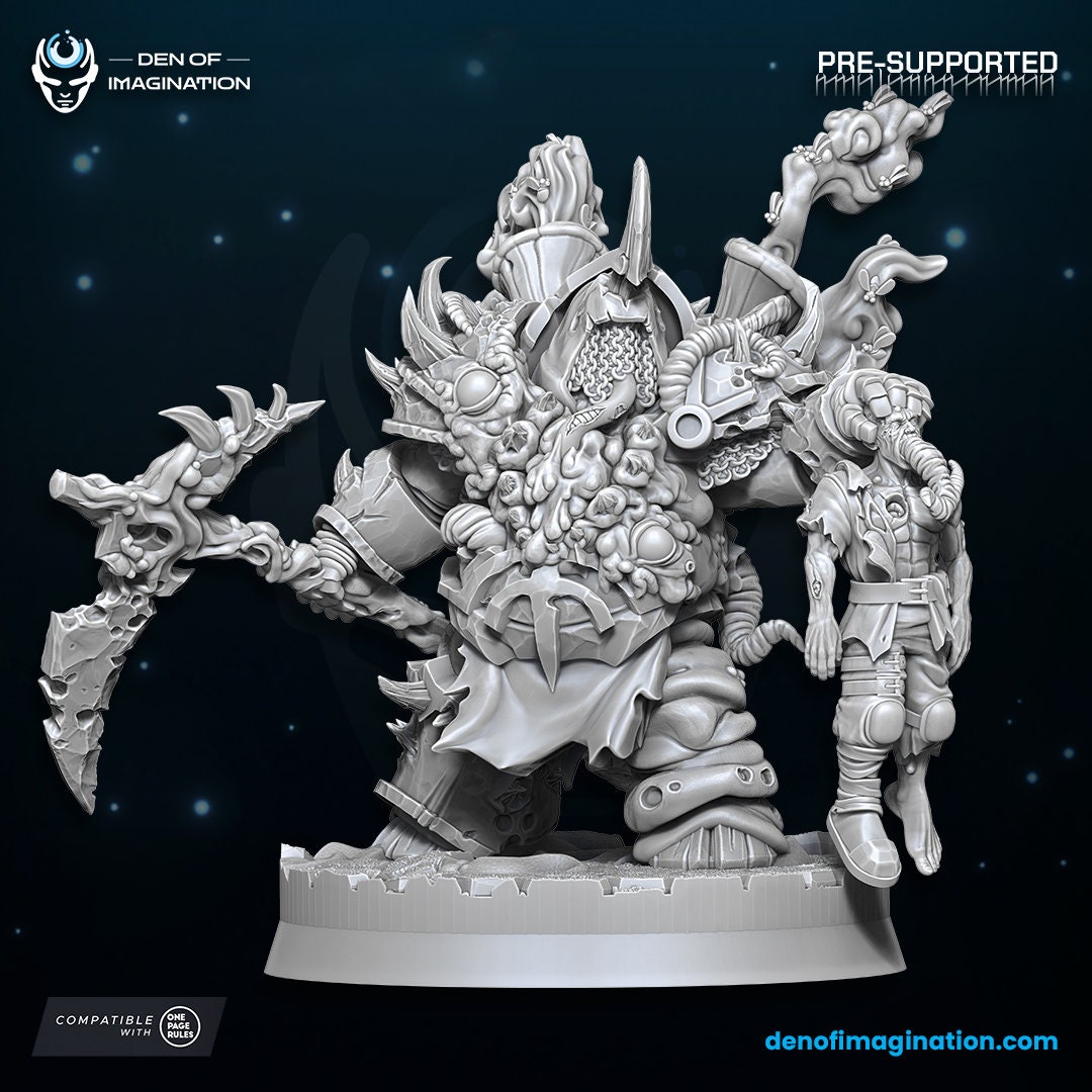 LORD OF SICKNESS Toxic Diseased Leader Character Demon Proxy - Etsy
