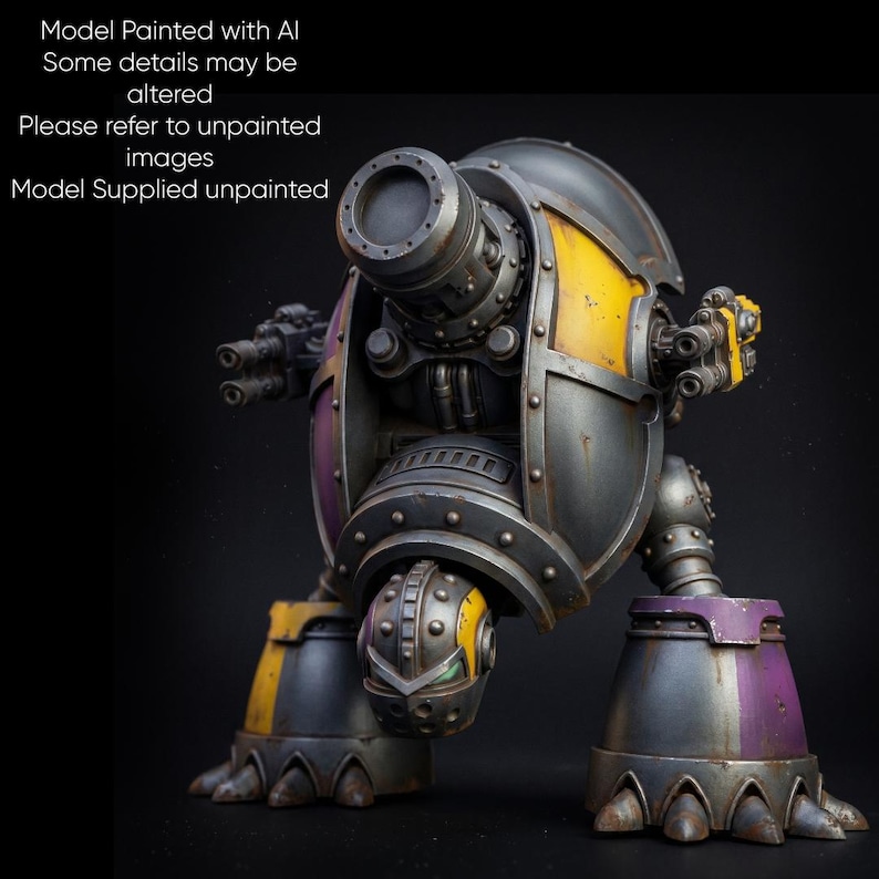 IMPERIAL WARDEN KNIGHT - Large Attack Mech Walker - Charlie Bot ...