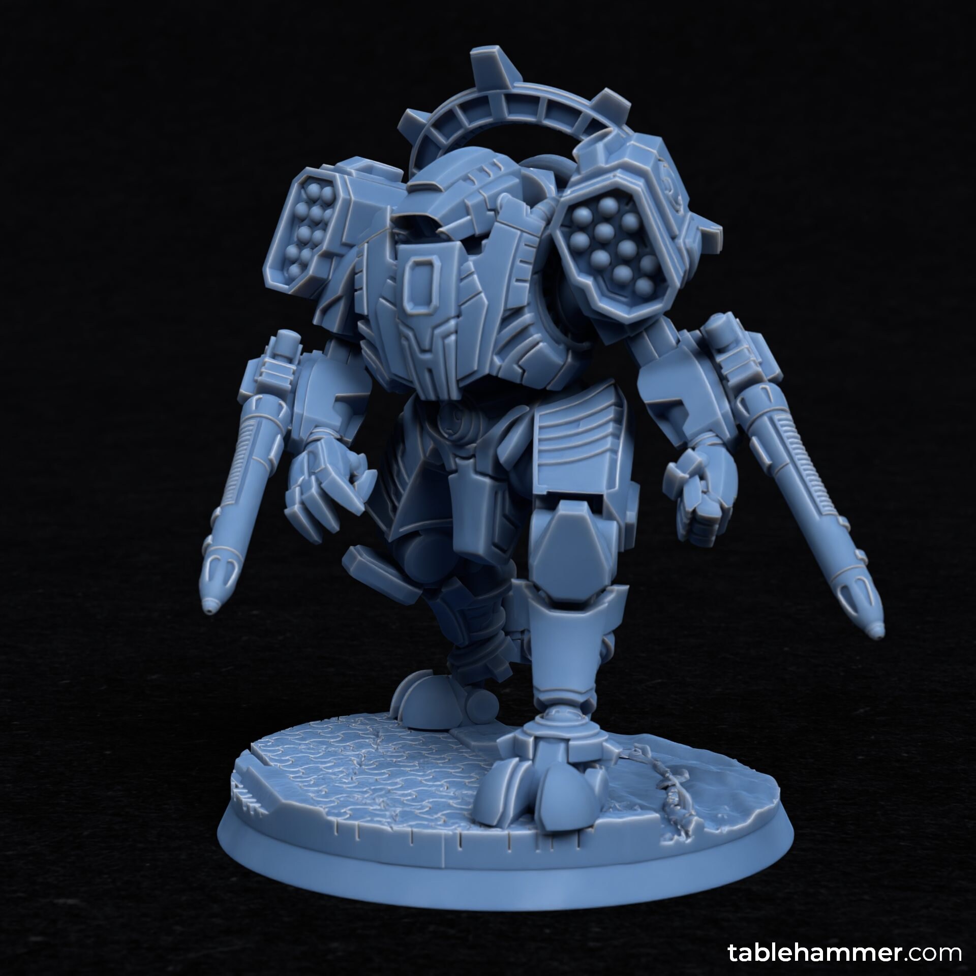 LIGHT BRINGER BATTLESUITS: Greater Crisis Assault Mech Leader Character ...