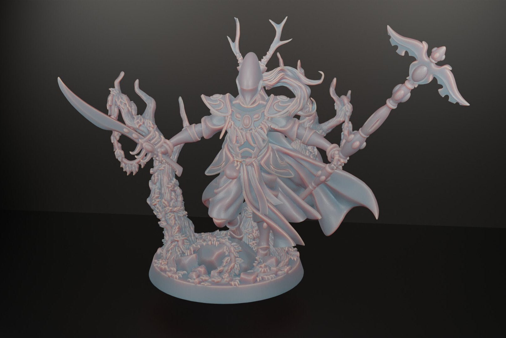 Aeterni Awakened Exodite Avatar Farseer Character Proxy - Etsy