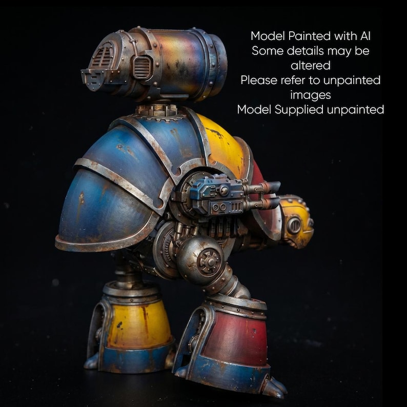 IMPERIAL WARDEN KNIGHT - Large Attack Mech Walker - Charlie Bot ...