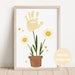 Flower Handprint Craft Daisy Handprint Art Daisy Craft Handprint ...