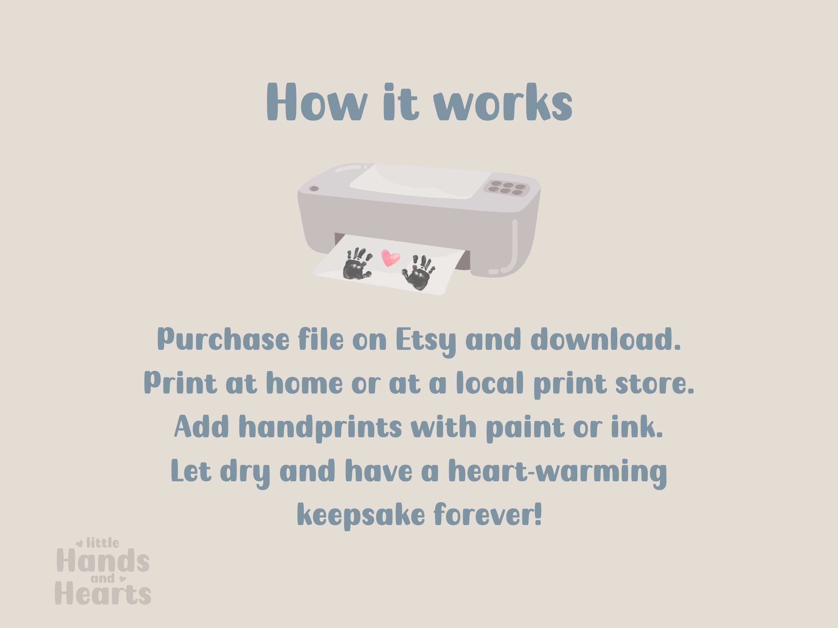 Farm Animal Handprint Craft Bundle Printable Personalized DIY Keepsake ...