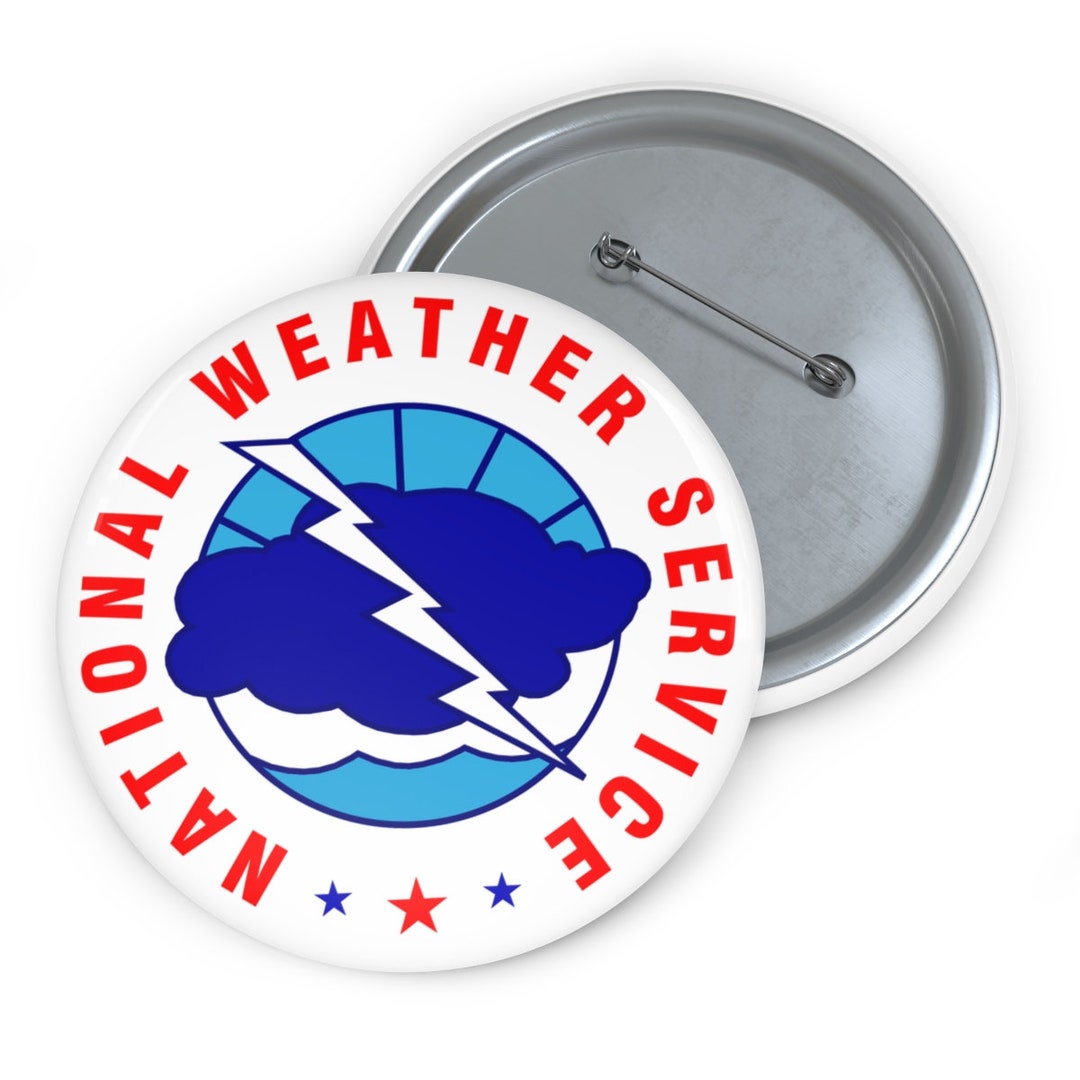 National Weather Service (NWS) Pin Buttons - Etsy