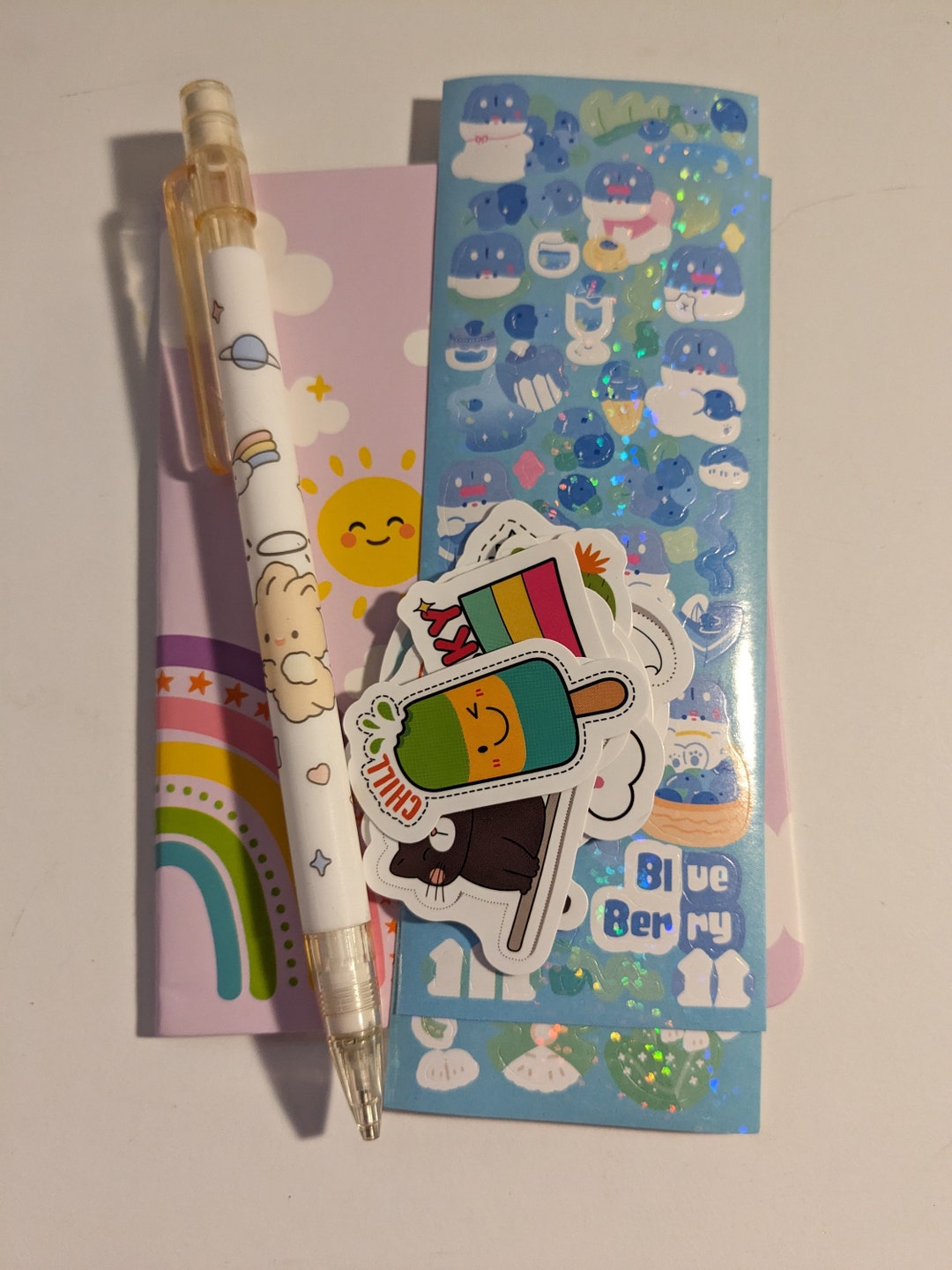 Mini Notebook/sticker Grab Bag - Etsy