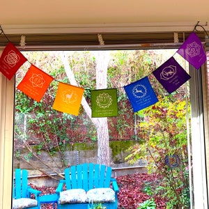 Phish Lyric & Icon Chakra Prayer Flags! Large Size - 2 Sizes to Choose ...