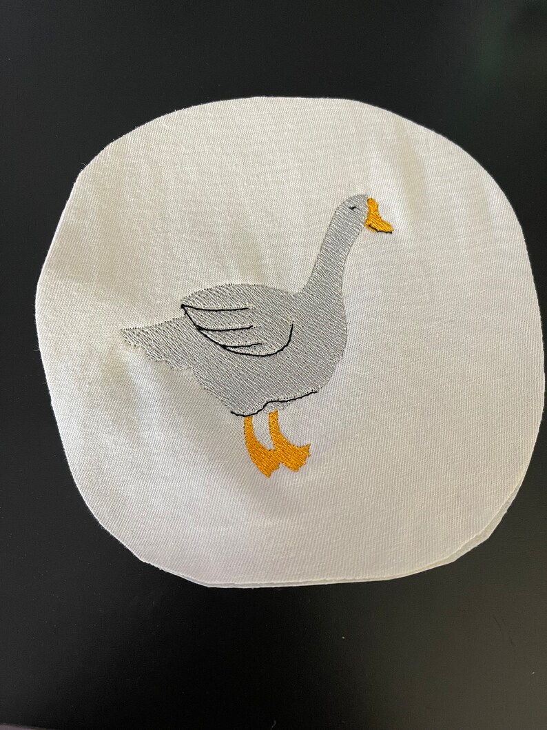 Simple Goose Embroidery Digital Download - Etsy