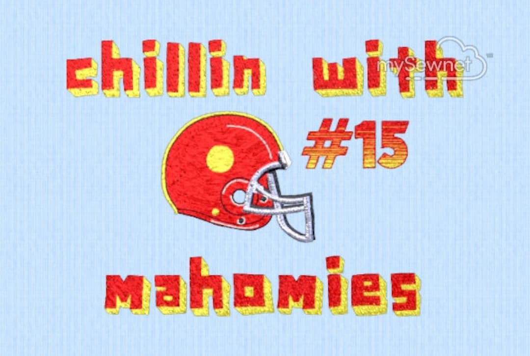Chillin With Mahomies 15 Embroidery Digital Download - Etsy