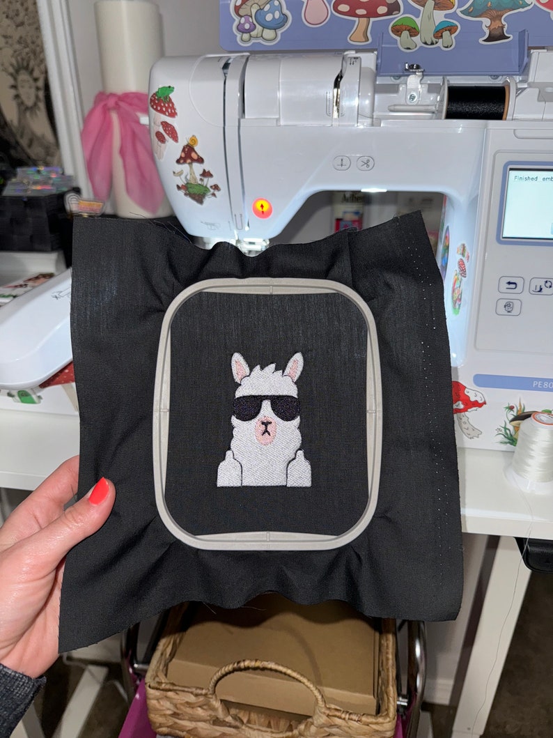 Llama Embroidery Bundle - Etsy