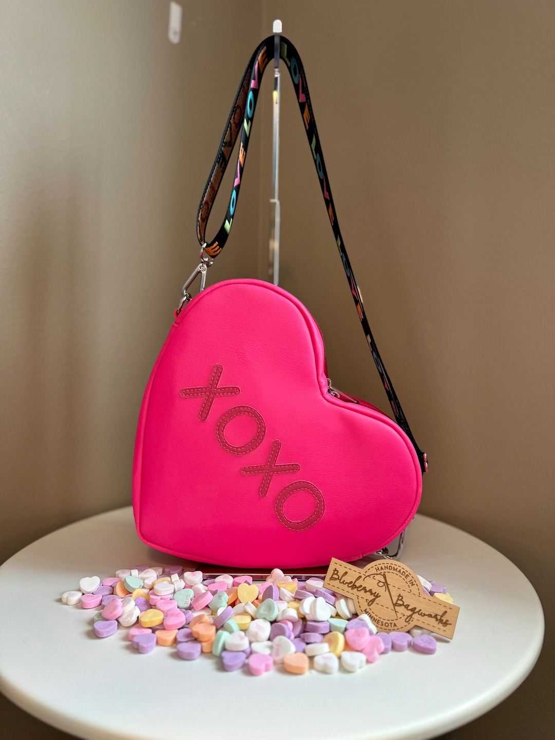 Heartbreaker Crossbody Bag - Conversation Heart - Heart-shaped Bag - Etsy