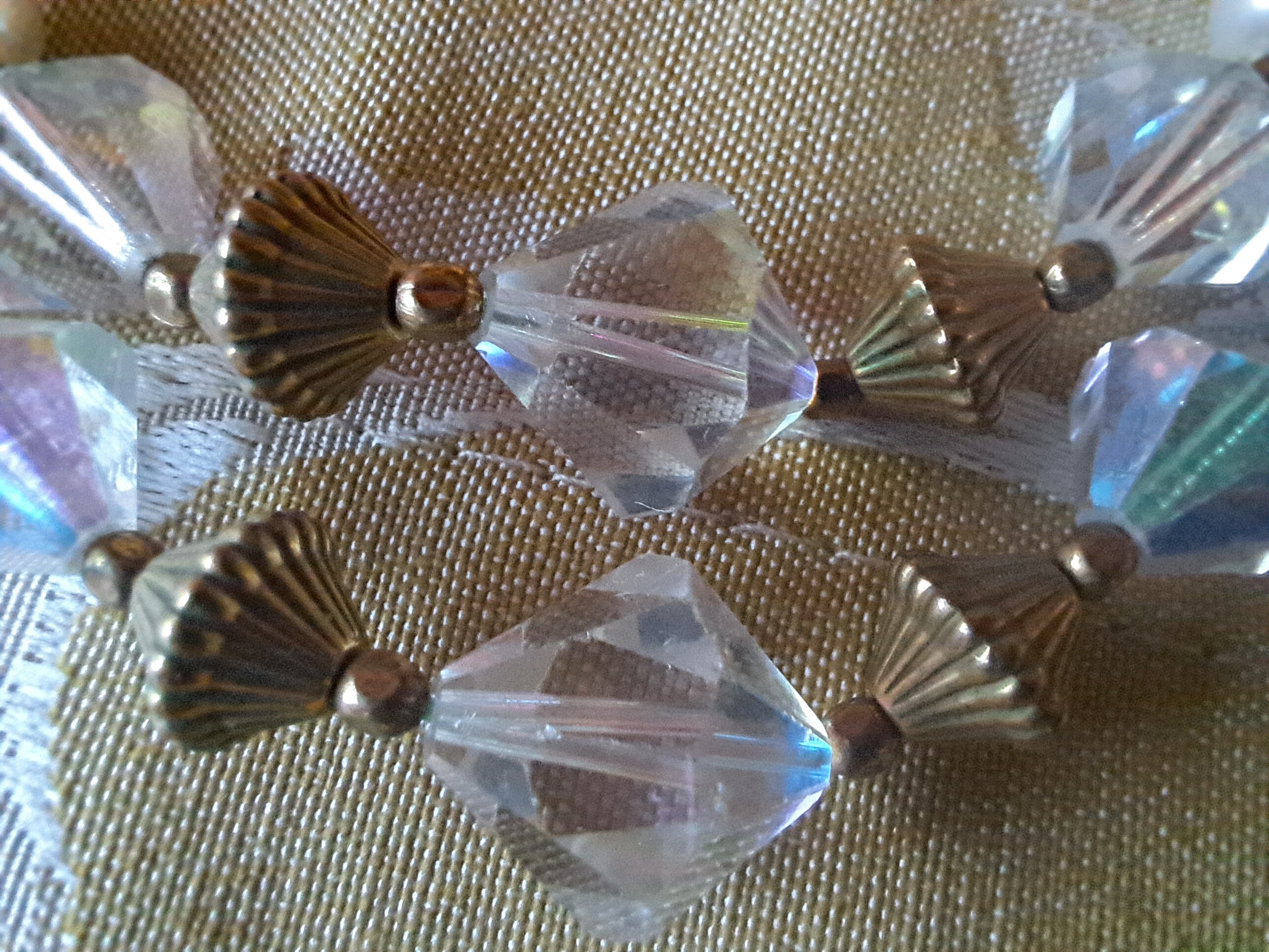 Vintage Mid-century Gold Crystal Pearl Girls Choker Tween - Etsy