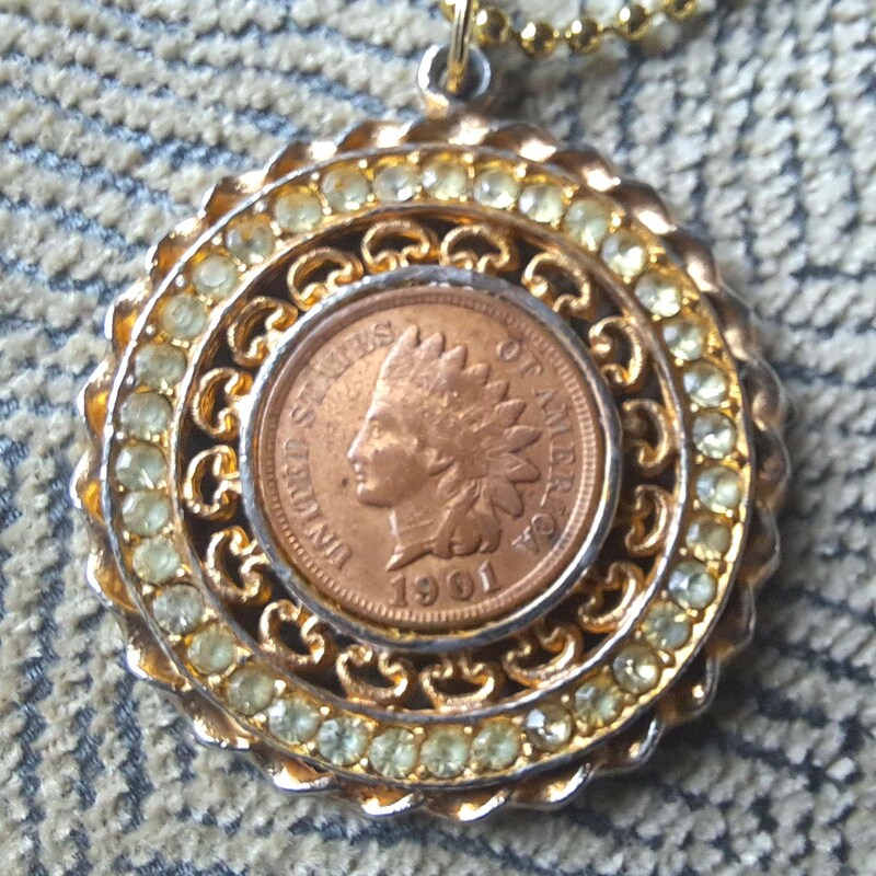 1901 Indian Head Penny - Etsy
