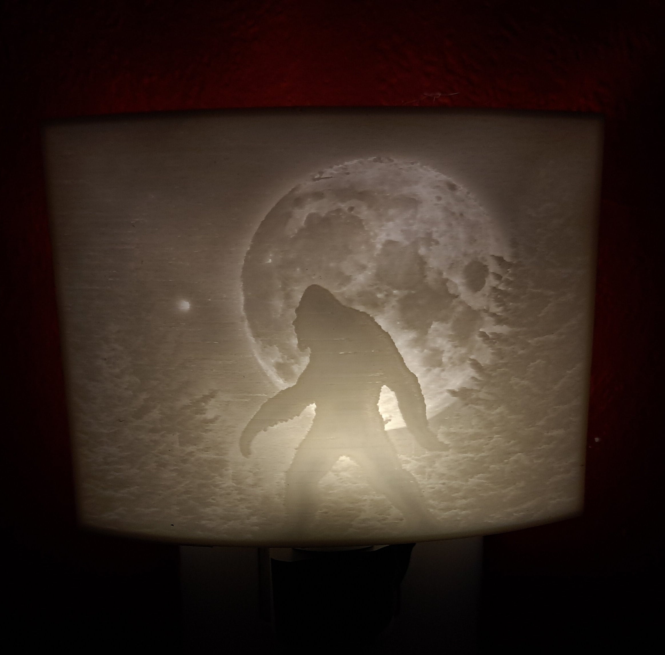 3d Printed Bigfoot Nightlight - Etsy