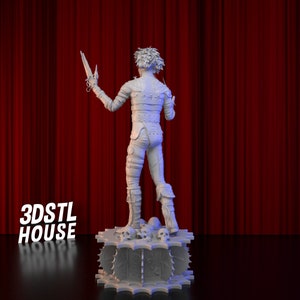 Edward Scissorhands 3D Print STL File for 3D Printing Instant - Etsy