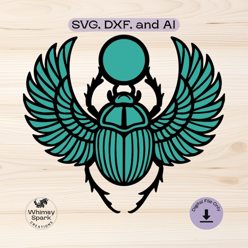 Layered Egyptian Scarab SVG File: Laser Cut Ancient Symbol - Etsy Canada