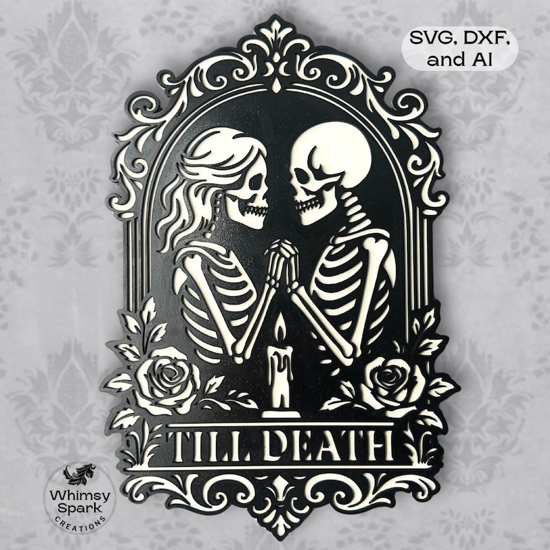 Goth Valentine Laser - Etsy