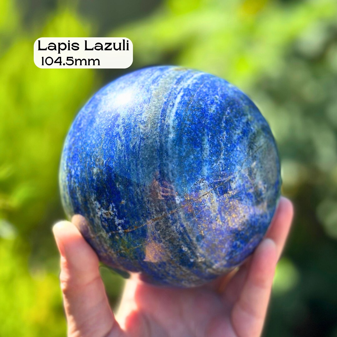 Lapis Lazuli Sphere Crystal Ball Natural Lapis Lazuli Ball Polished ...