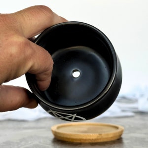 Cauldron Planter Halloween Planter Goth Planter Pot Ceramic Mini Witch ...