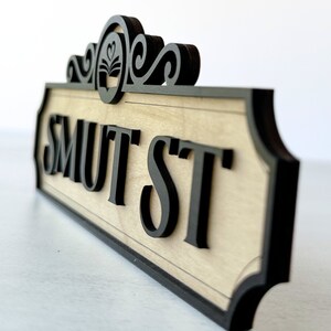 Book Library Sign Bookshelf Decor Gift for Fantasy Reader Wood Library ...