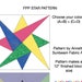 Starry Path Foundation Paper Pieced FPP Pattern - 12 Inch Finished ...
