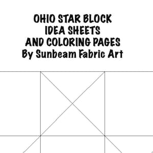 Ohio Star Quilt Pattern - Etsy
