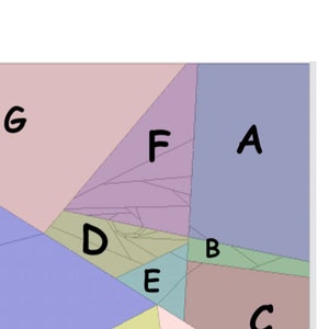 Wilson's Plover - Foundation Paper Piecing Pattern (FPP) - Pattern via ...