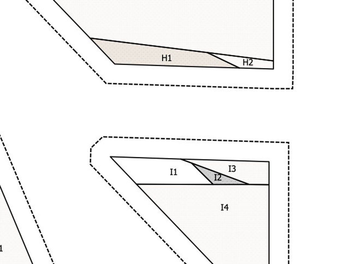 Wilson's Plover - Foundation Paper Piecing Pattern (FPP) - Pattern via ...
