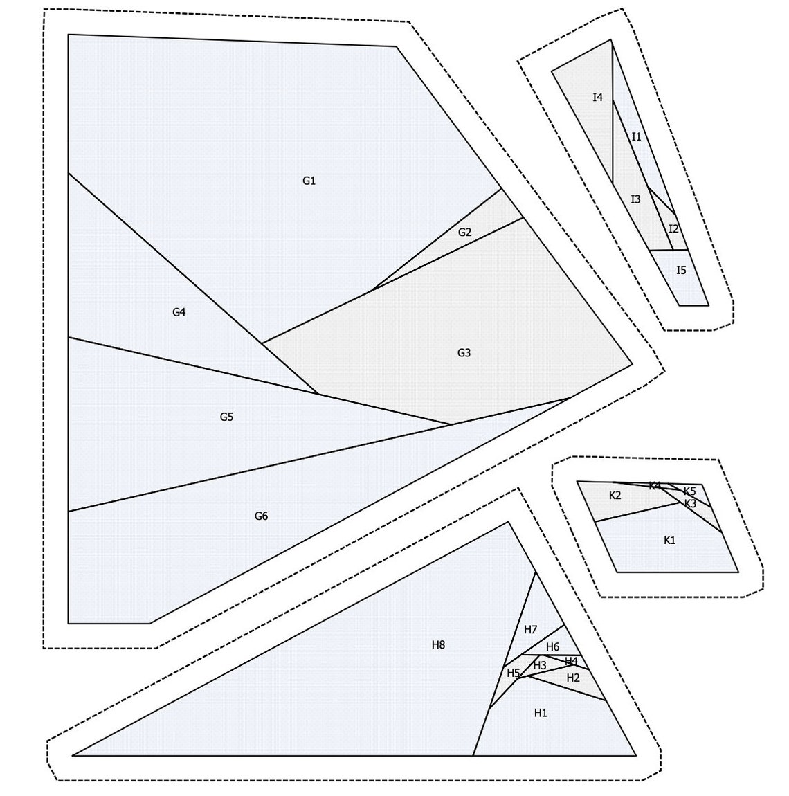 Raven - Foundation Paper Piecing Quilt Block Pattern (FPP) - 12"x12 ...