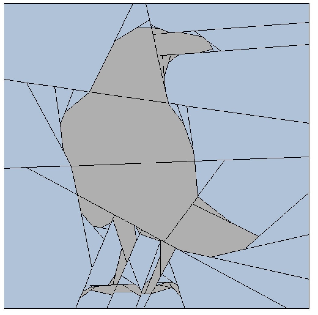 Raven - Foundation Paper Piecing Quilt Block Pattern (FPP) - 12"x12 ...