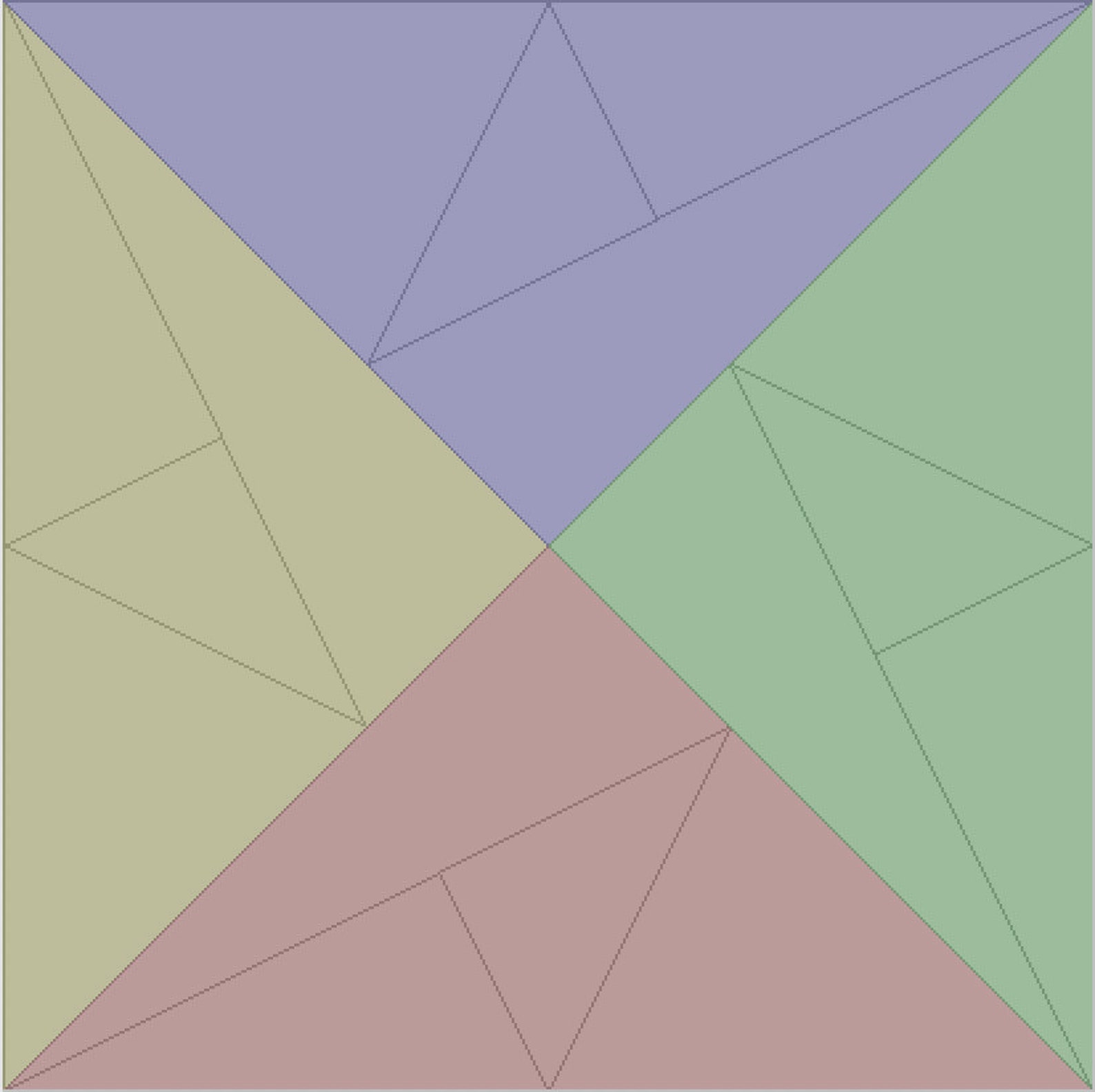 Starry Path Foundation Paper Pieced FPP Pattern - 12 Inch Finished ...