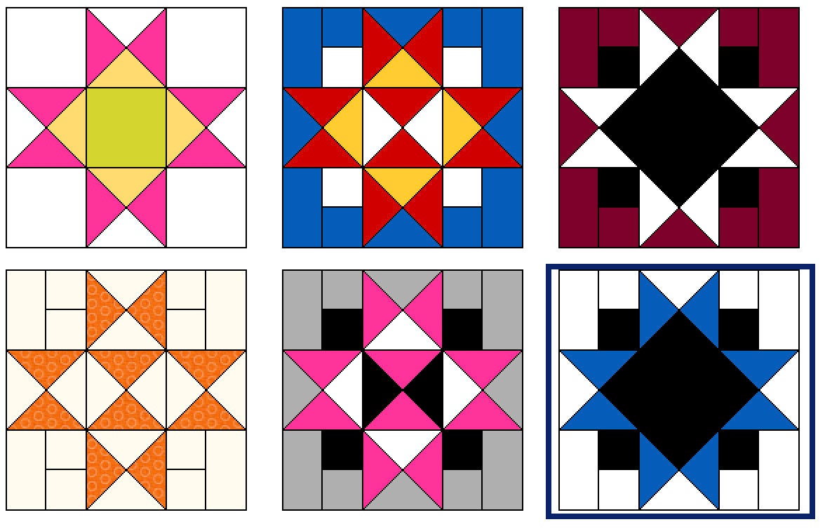 Quilt Block Coloring Sheet - FOUR CORNERS | Quilt Block | Quilt ...