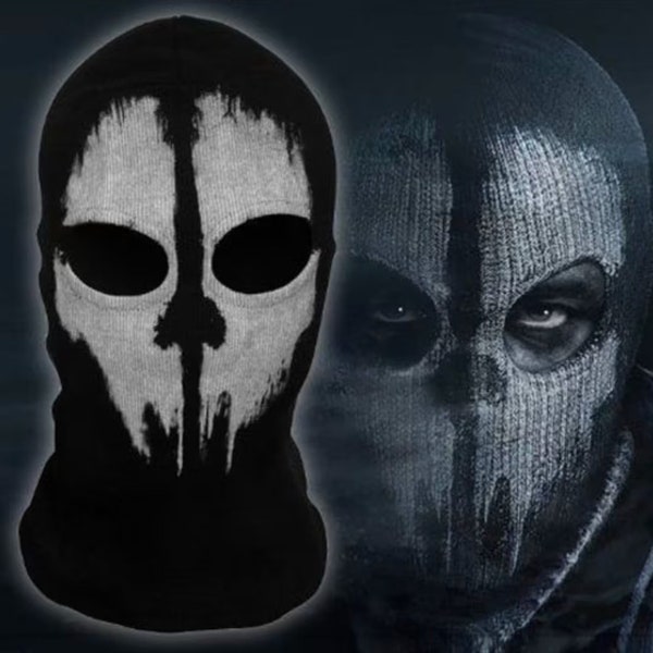 Cod Ghost Mask - Etsy