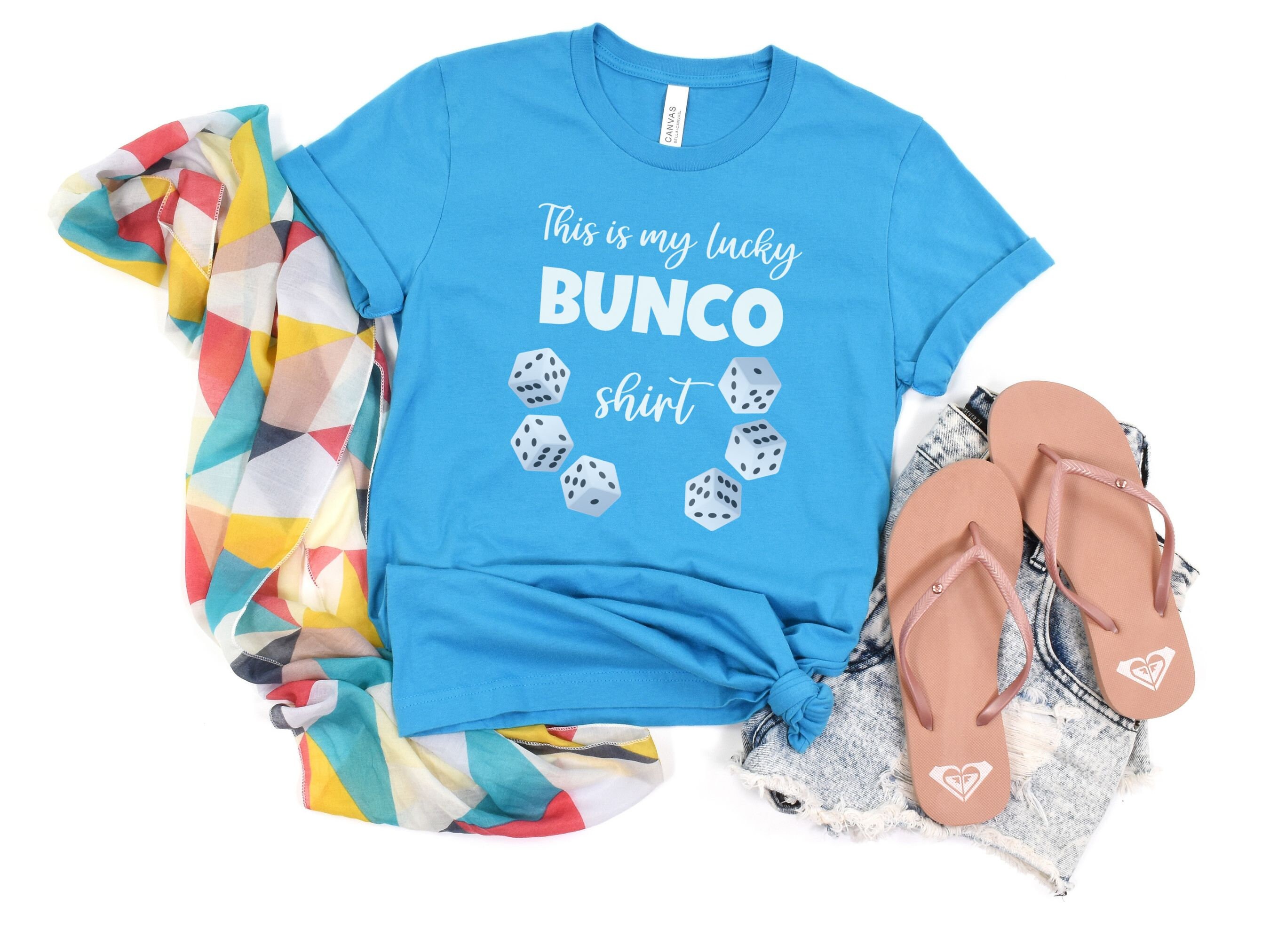 Lucky Bunco Shirt, Bunco Night Tee, Gift for Bunco Lover, Bunco Prize ...