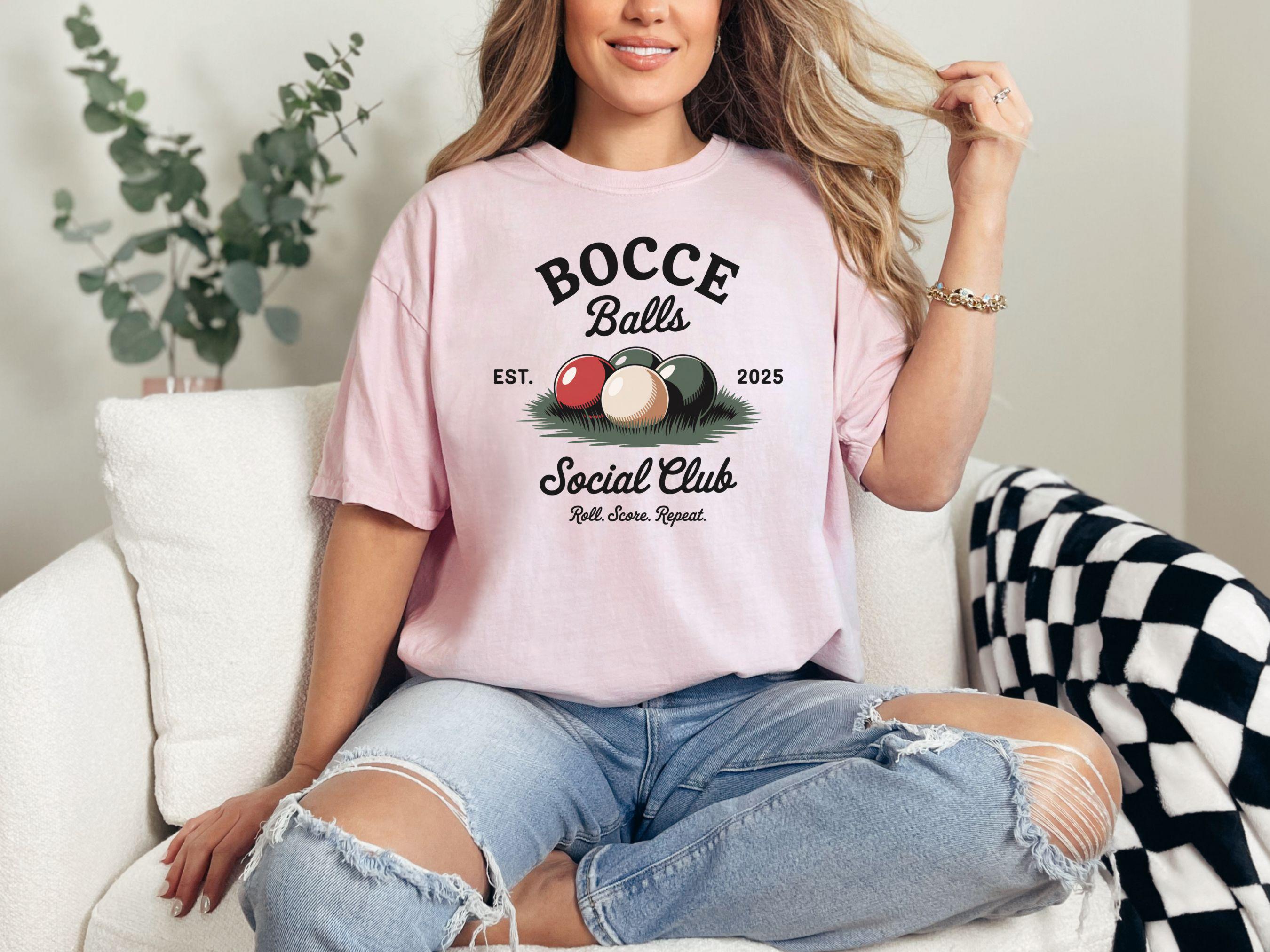 Bocce Shirt PNG, Bocce Balls Social Club, Bocce Ball Team Shirt, Bocce ...