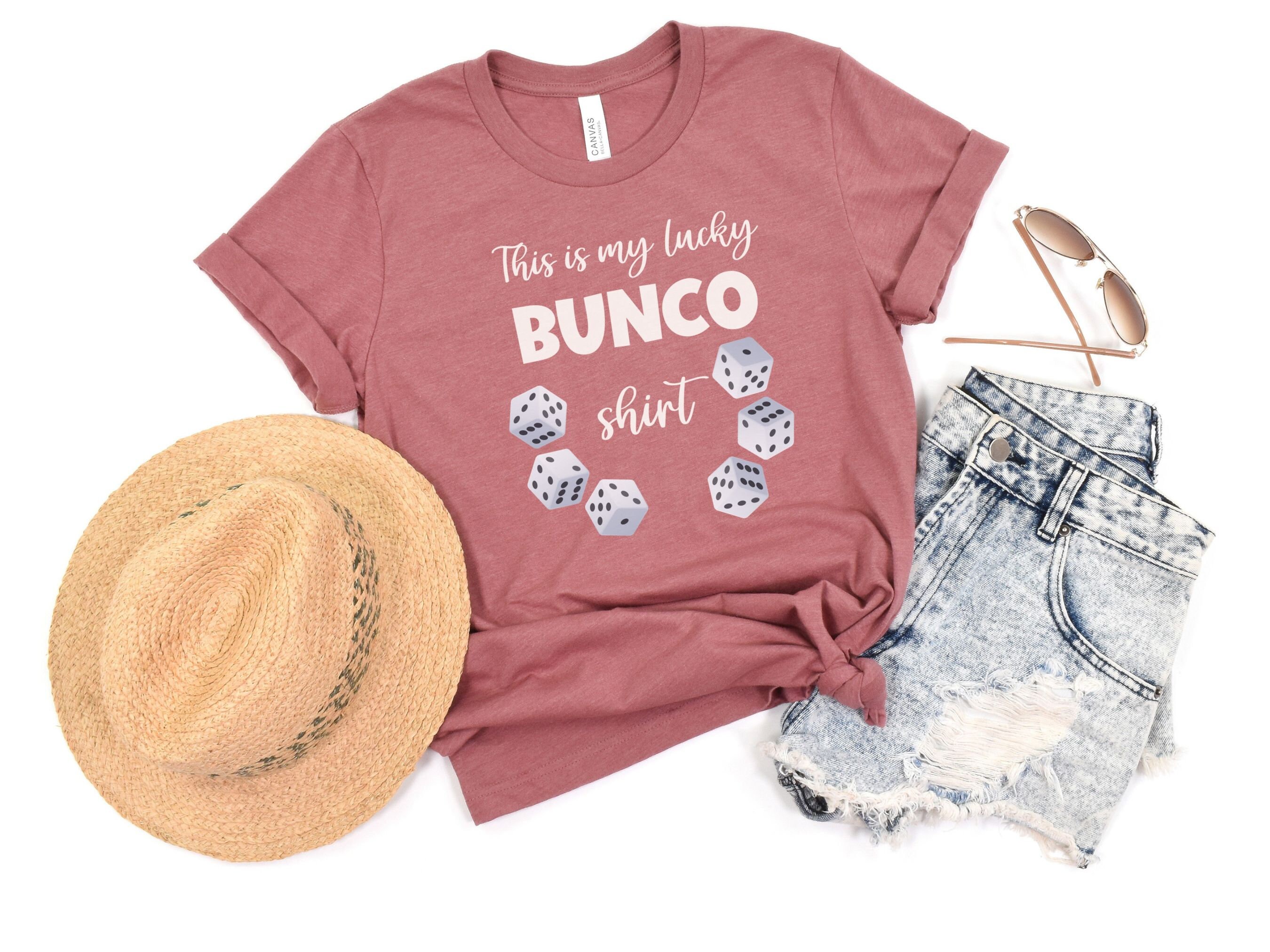 Lucky Bunco Shirt, Bunco Night Tee, Gift for Bunco Lover, Bunco Prize ...