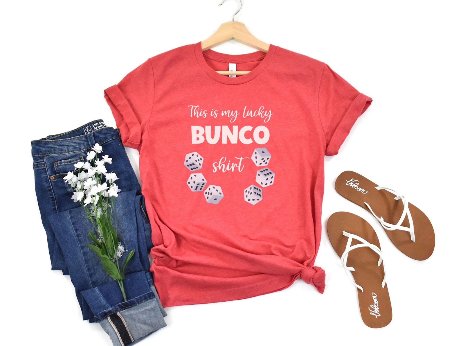 Lucky Bunco Shirt, Bunco Night Tee, Gift for Bunco Lover, Bunco Prize ...