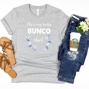 Lucky Bunco Shirt, Bunco Night Tee, Gift for Bunco Lover, Bunco Prize ...