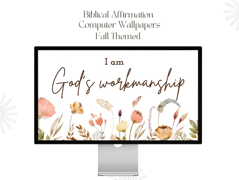 Fall Aesthetic Bible Verse Desktop Wallpaper | Christian Scripture ...