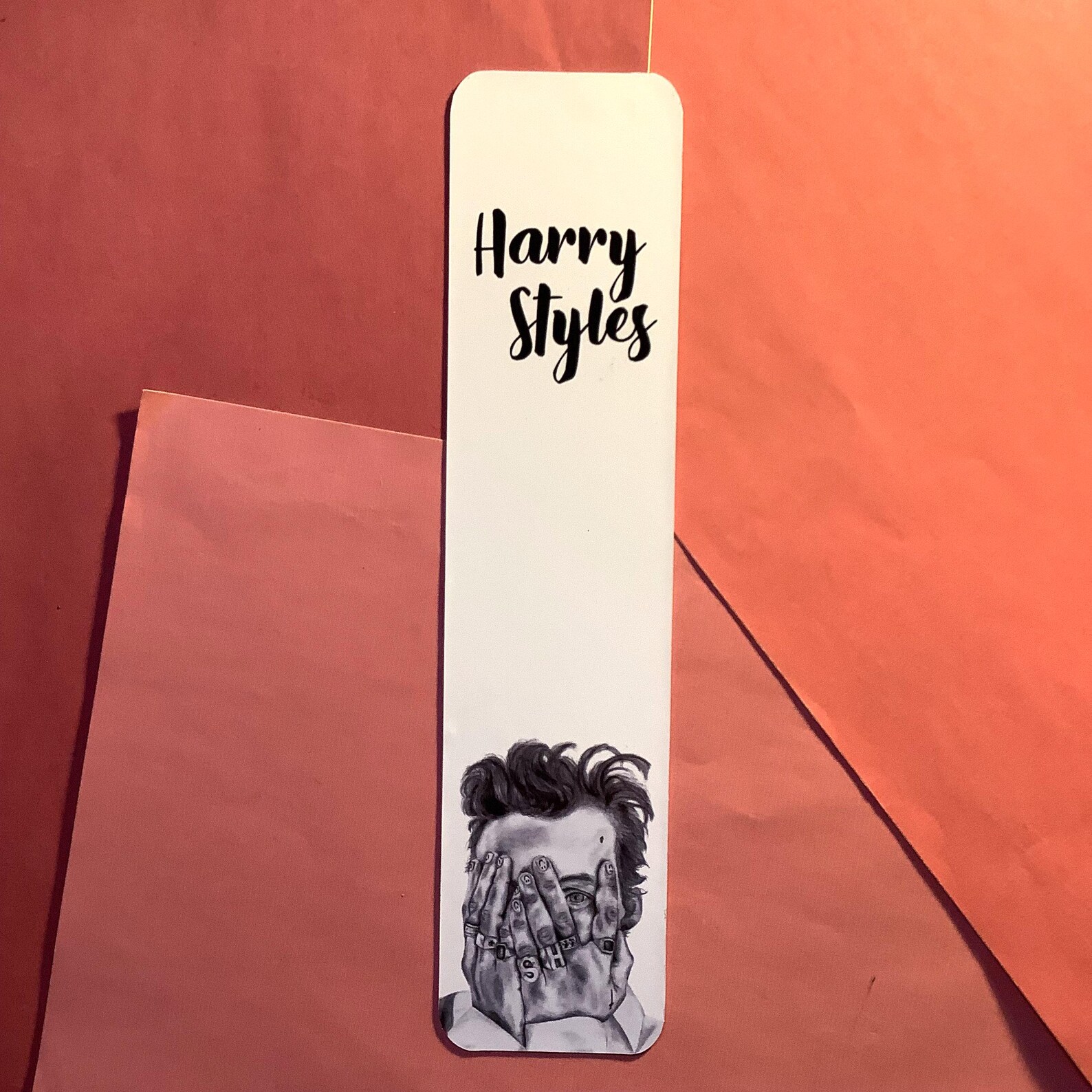 Harry Styles Bookmark - HS Bookmark - Book Gift - Glossy - Etsy UK