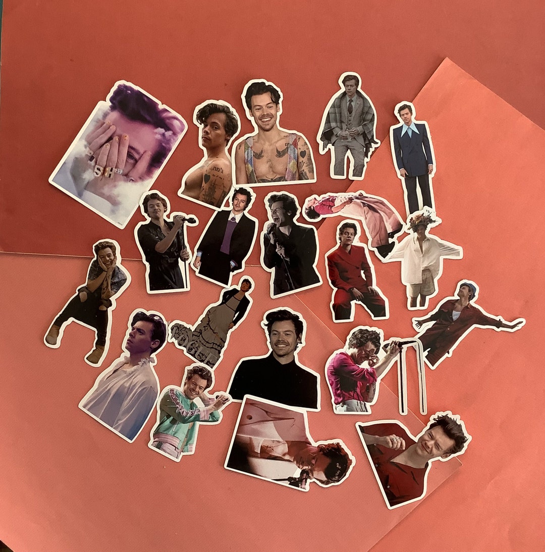 Harry Styles Sticker Pack | Vinyl Stickers - Etsy