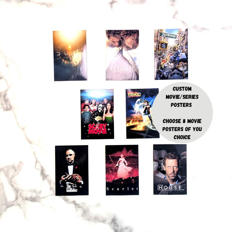 A3 Movie Poster Sticker - Etsy UK