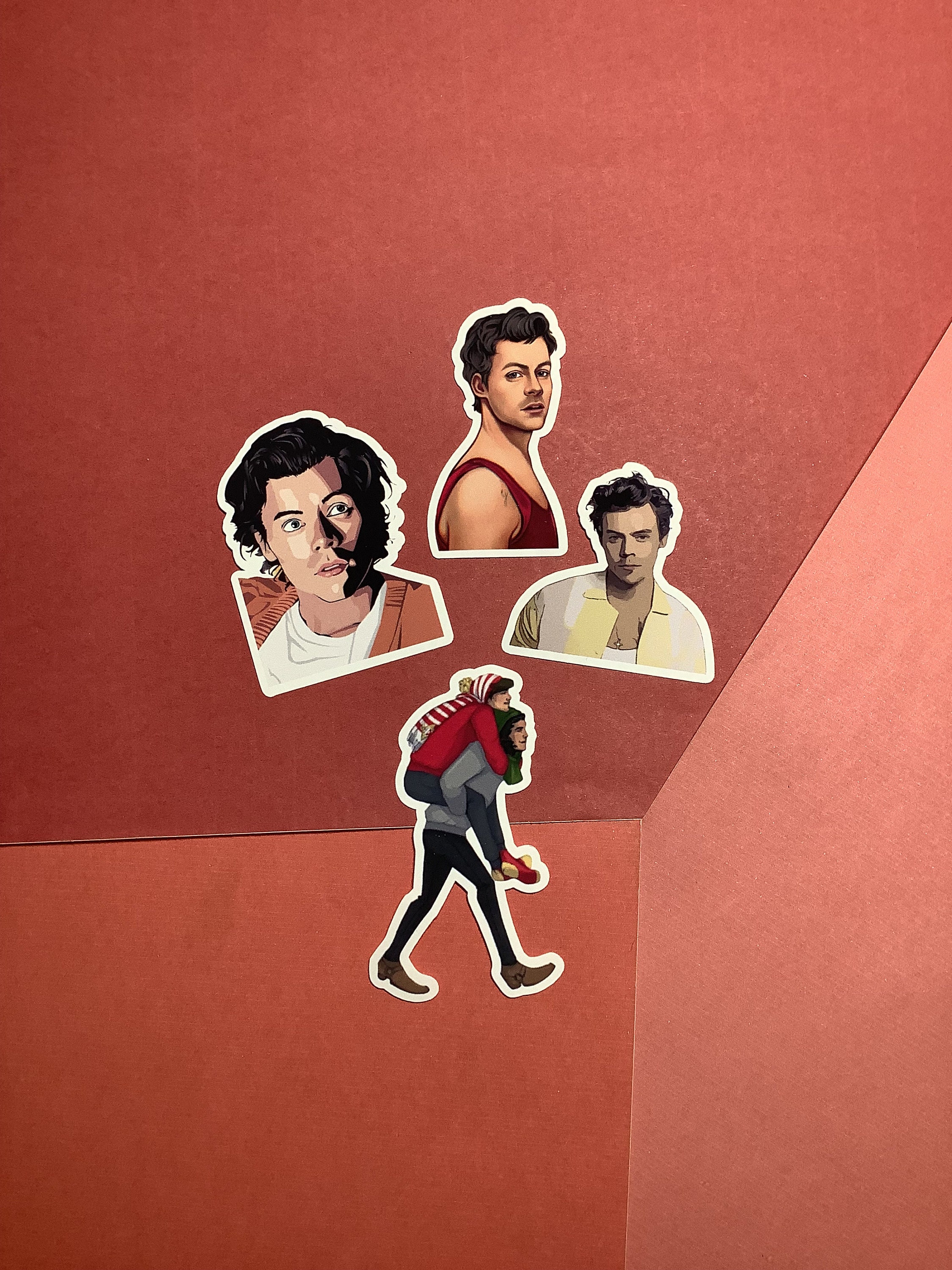 Harry Styles Sticker Pack Vinyl Stickers - Etsy UK